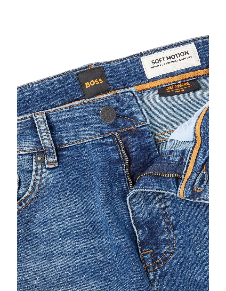 Boss Jean Delaware BC-Blue – Phases Men's Fashion