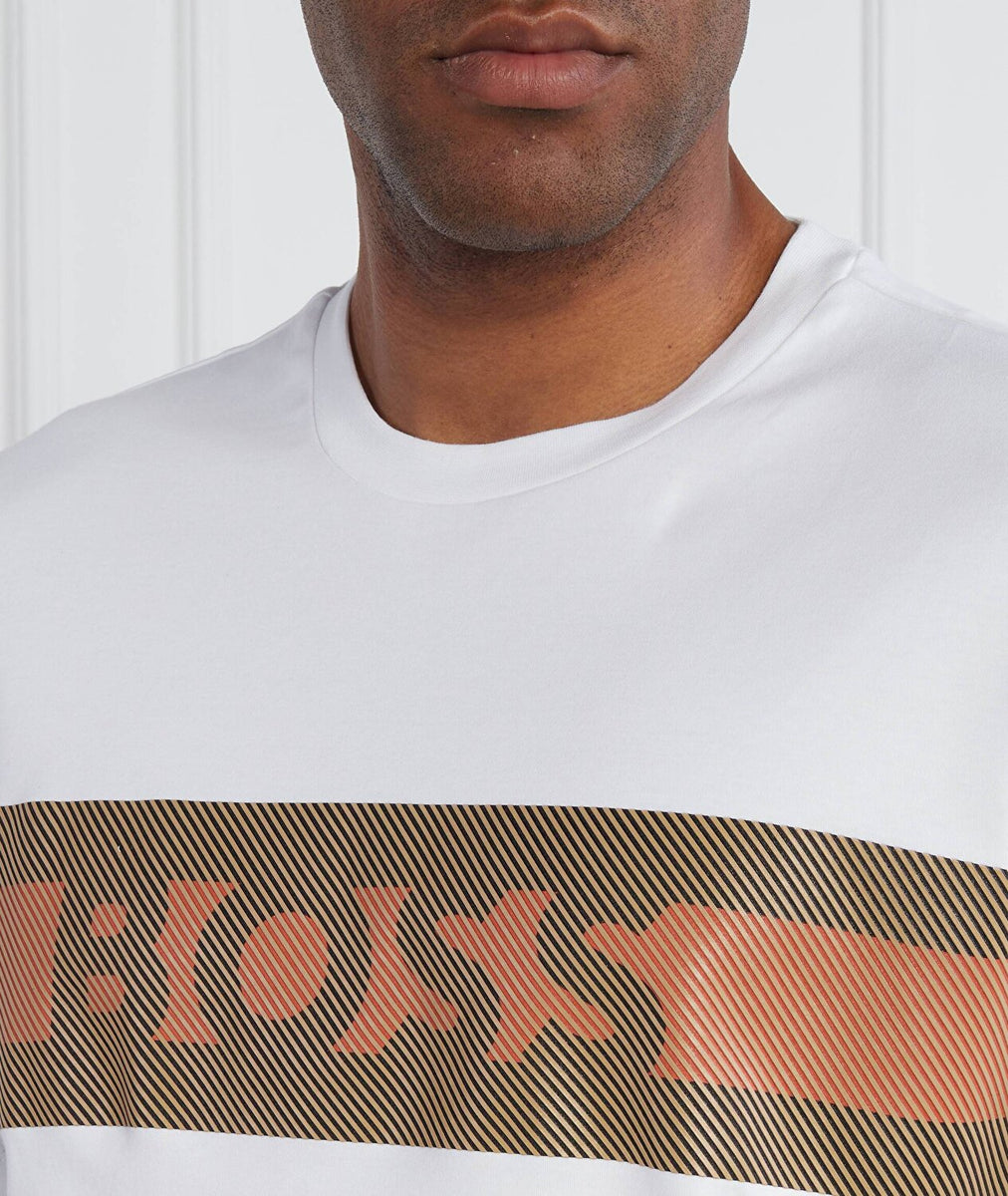 Hugo Boss Interlock Logo T-Shirt-White – Phases Men's Fashion